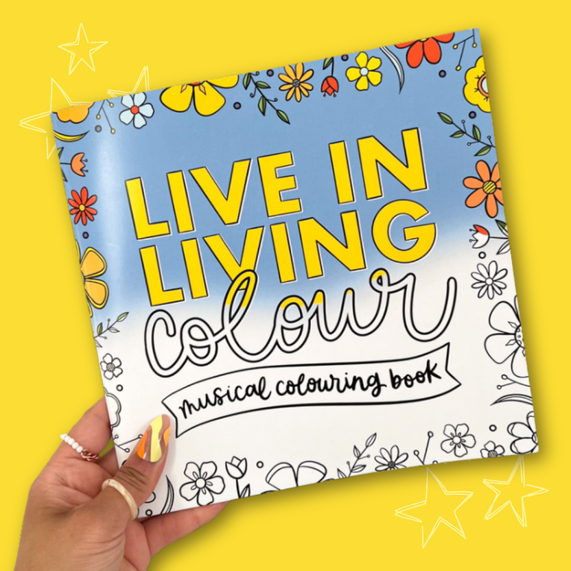 Musical Theatre Colouring Book (Volume 1) - Live in Living Colour ...